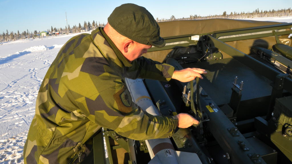 Rb98-skjutning Vidsel - Försvarsmakten