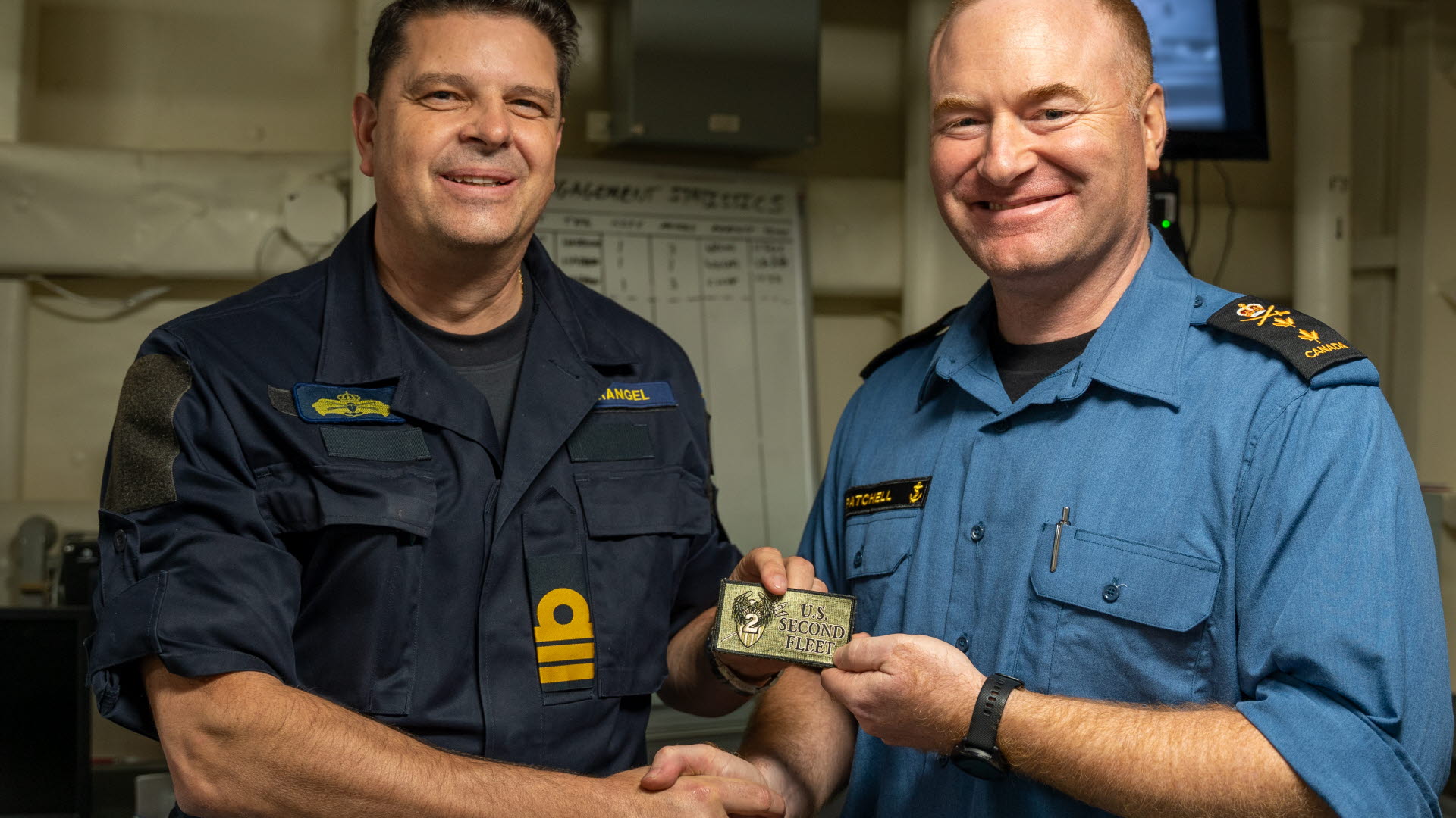 Svensk officer ombord på Gerald R Ford - Försvarsmakten