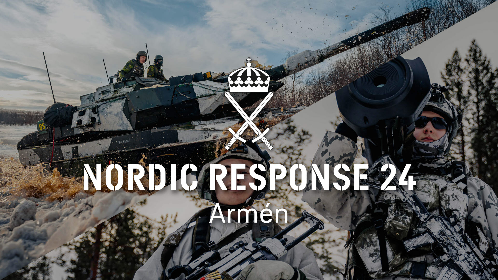 Nordic Response 2024 - Försvarsmakten