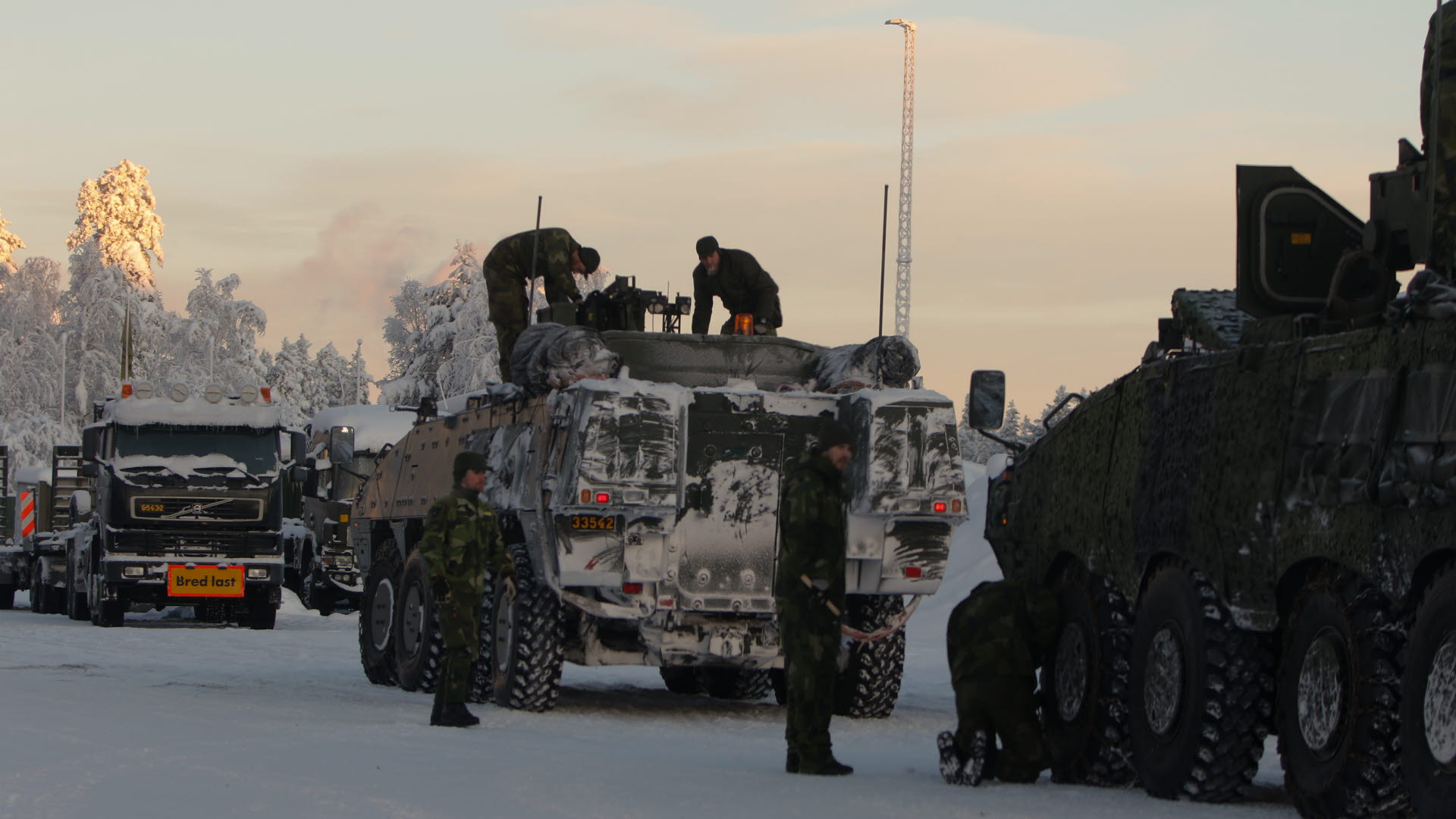 Hårda vintertester i rätt miljö ger tydliga svar - Försvarsmakten