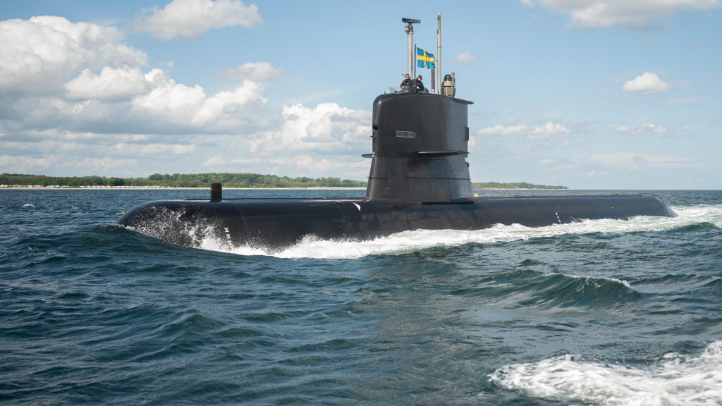 Swedish Submarine under NATO Command in Baltops 25 - Swedish Armed Forces