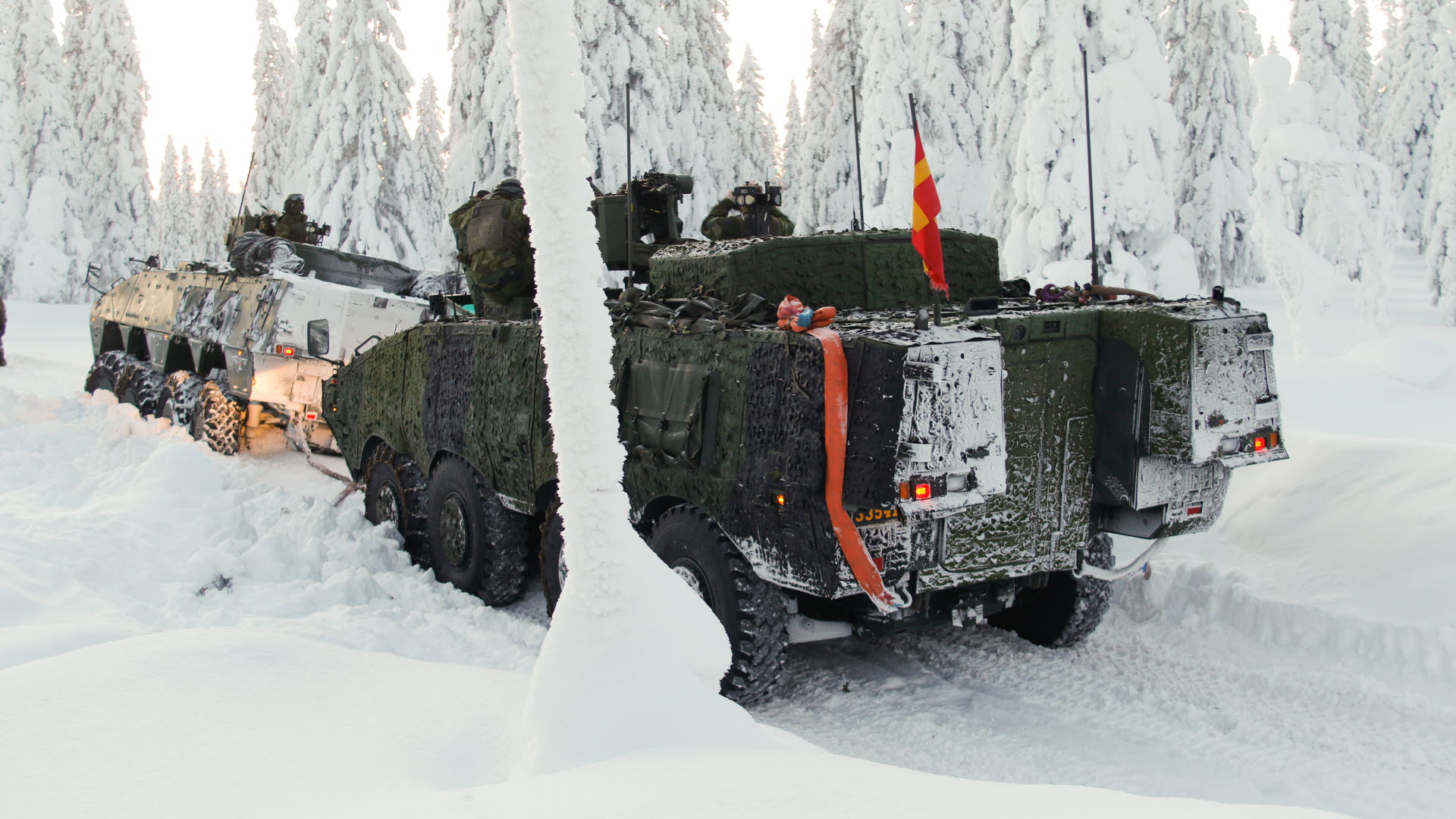 Hårda vintertester i rätt miljö ger tydliga svar - Försvarsmakten