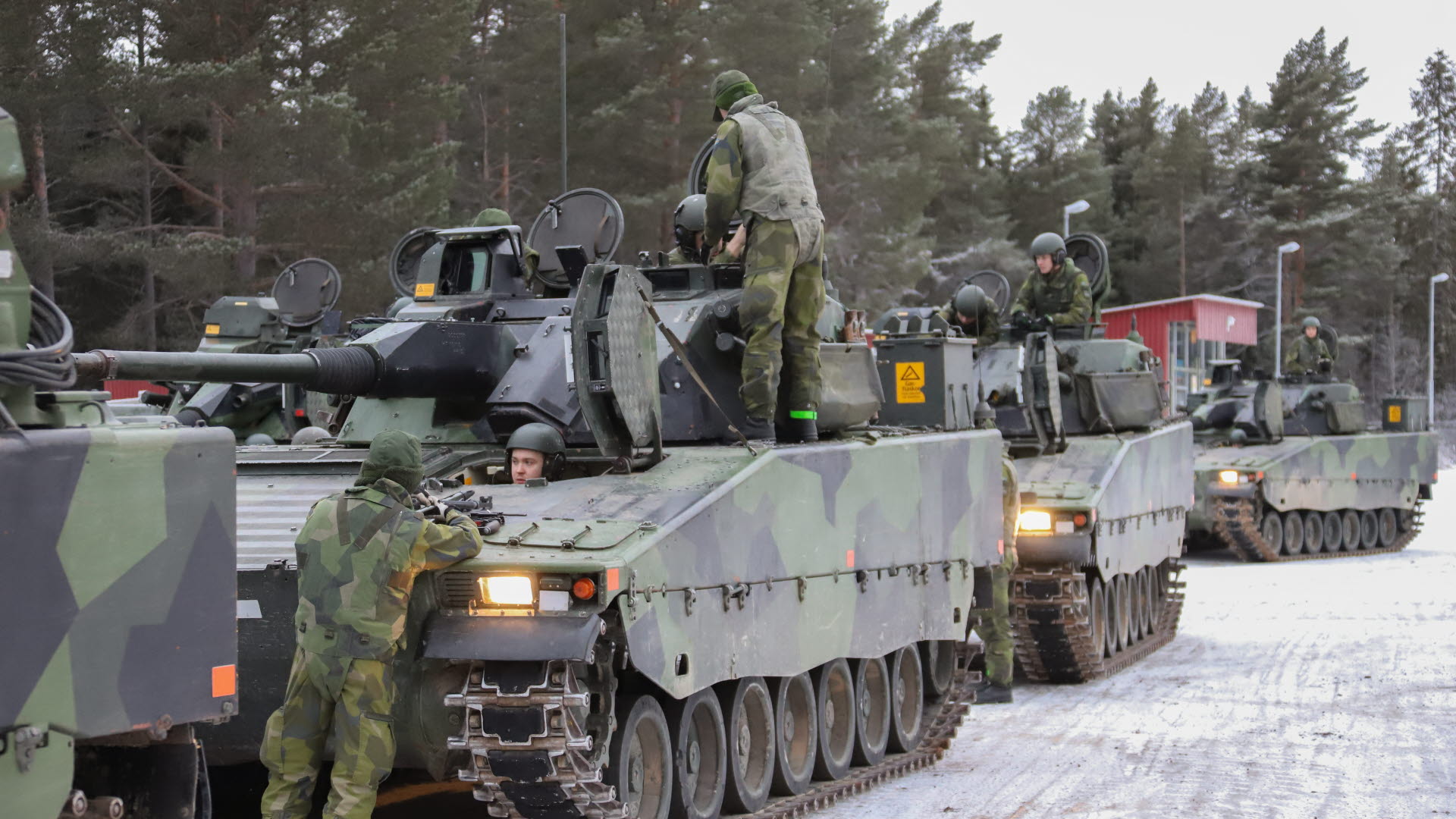 Spanare med eldkraft - Försvarsmakten