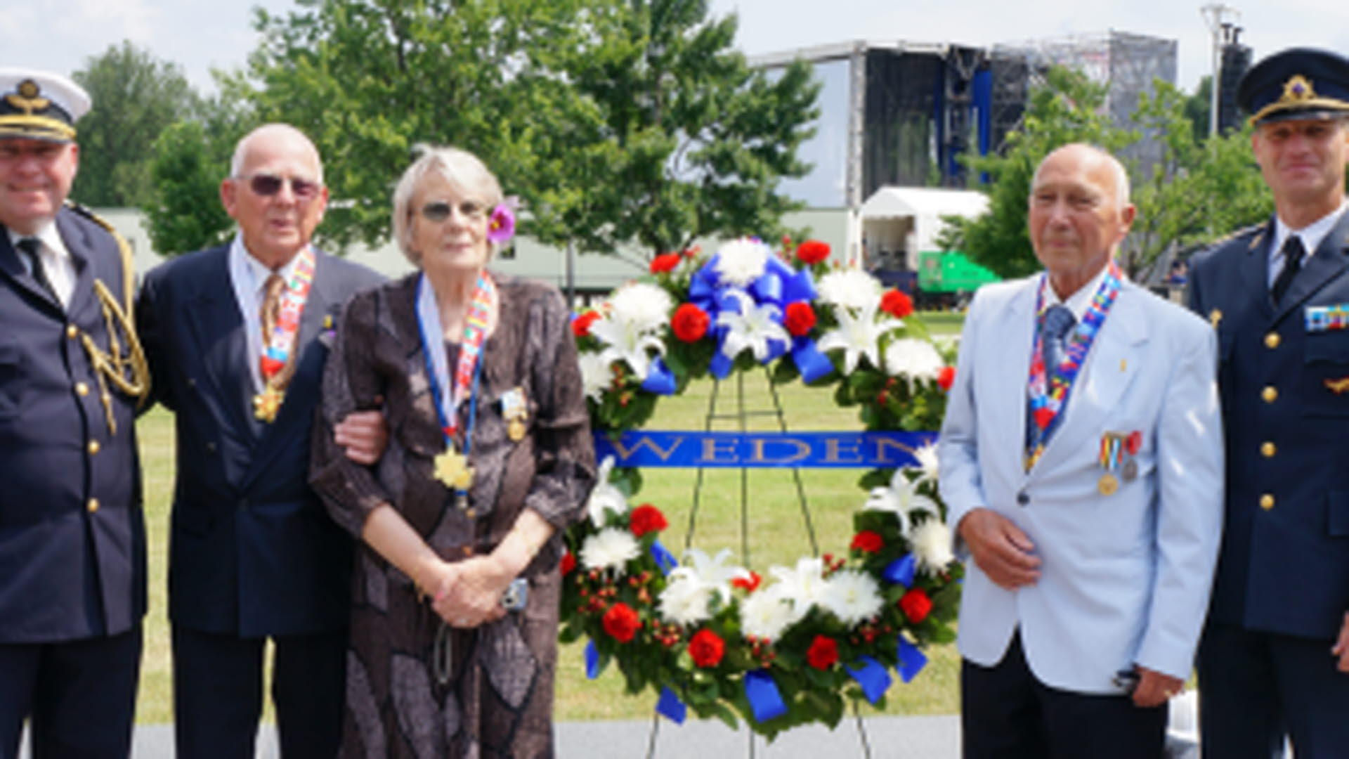 Obama hyllade svenska koreaveteraner - Försvarsmakten