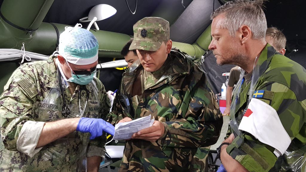 Vigorous Warrior 2019, NATO:s största sjukvårdsövning - Försvarsmakten