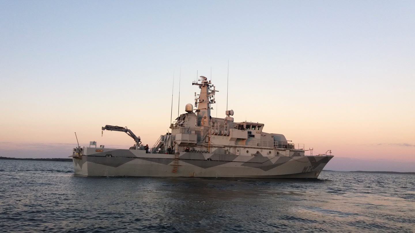 Lyckad minröjningsinsats i Ålands hav - Försvarsmakten