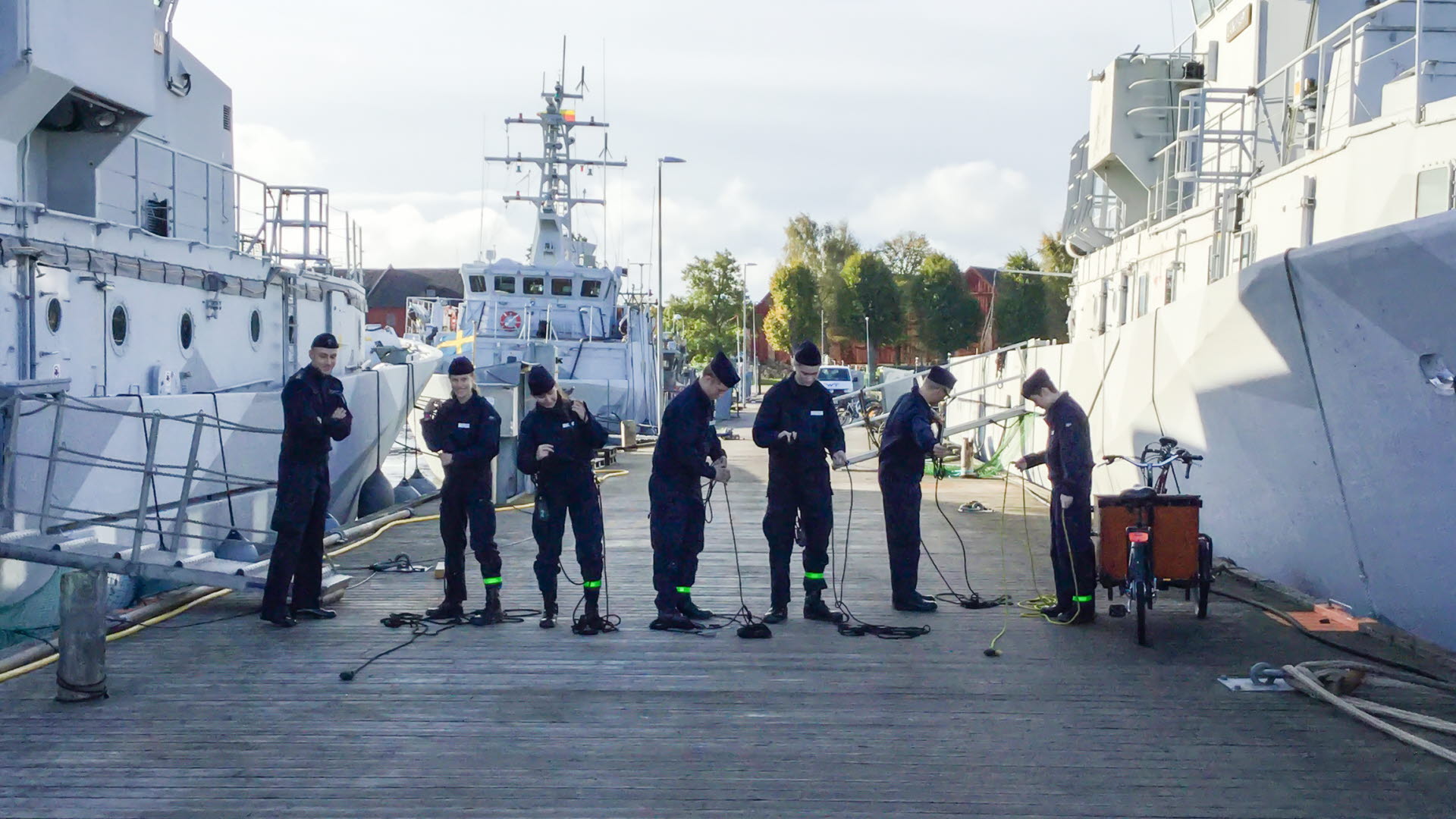 Prao i marinen - Försvarsmakten