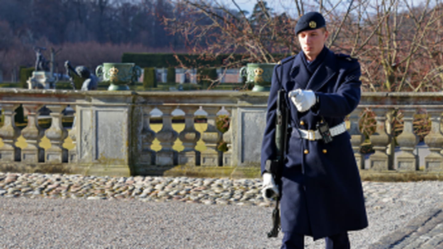 De vaktar Drottningholms slott - Försvarsmakten