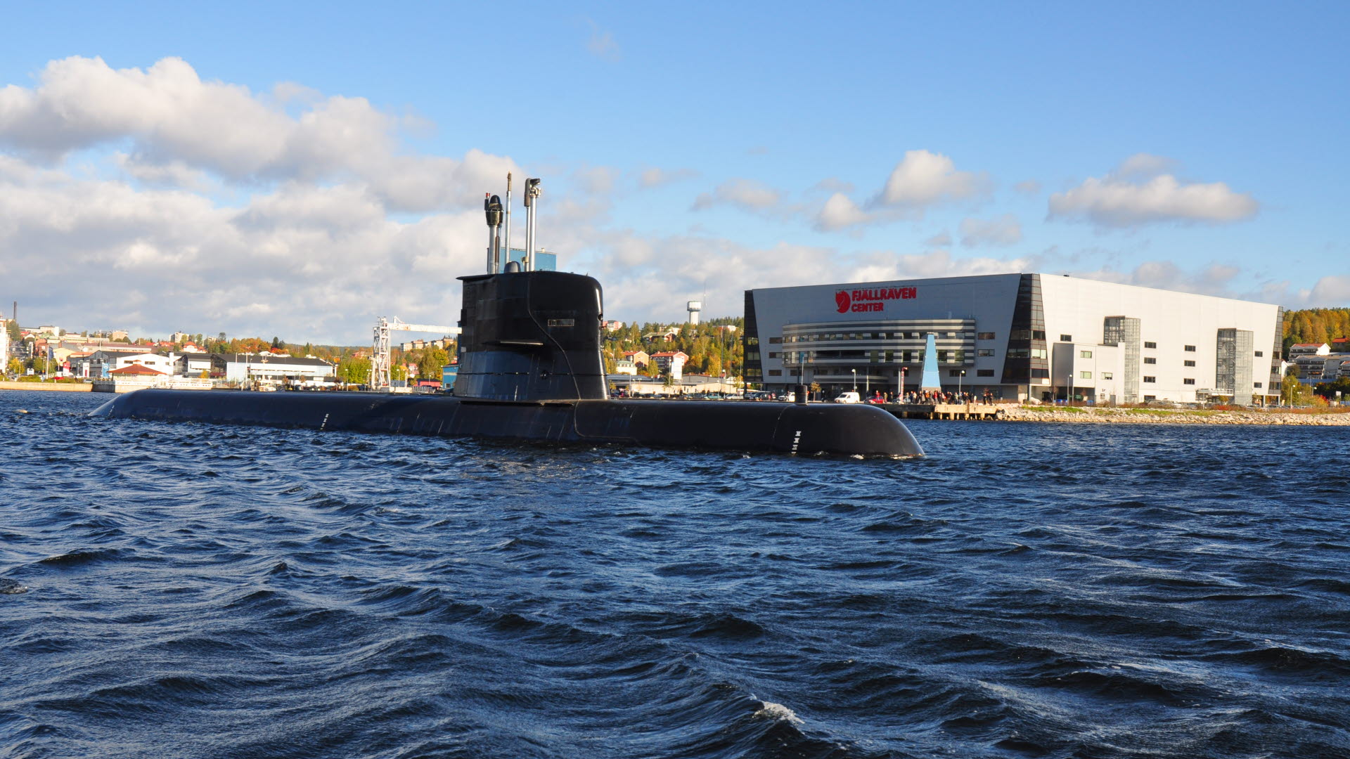 HMS Södermanland dök i Ångermanland - Försvarsmakten