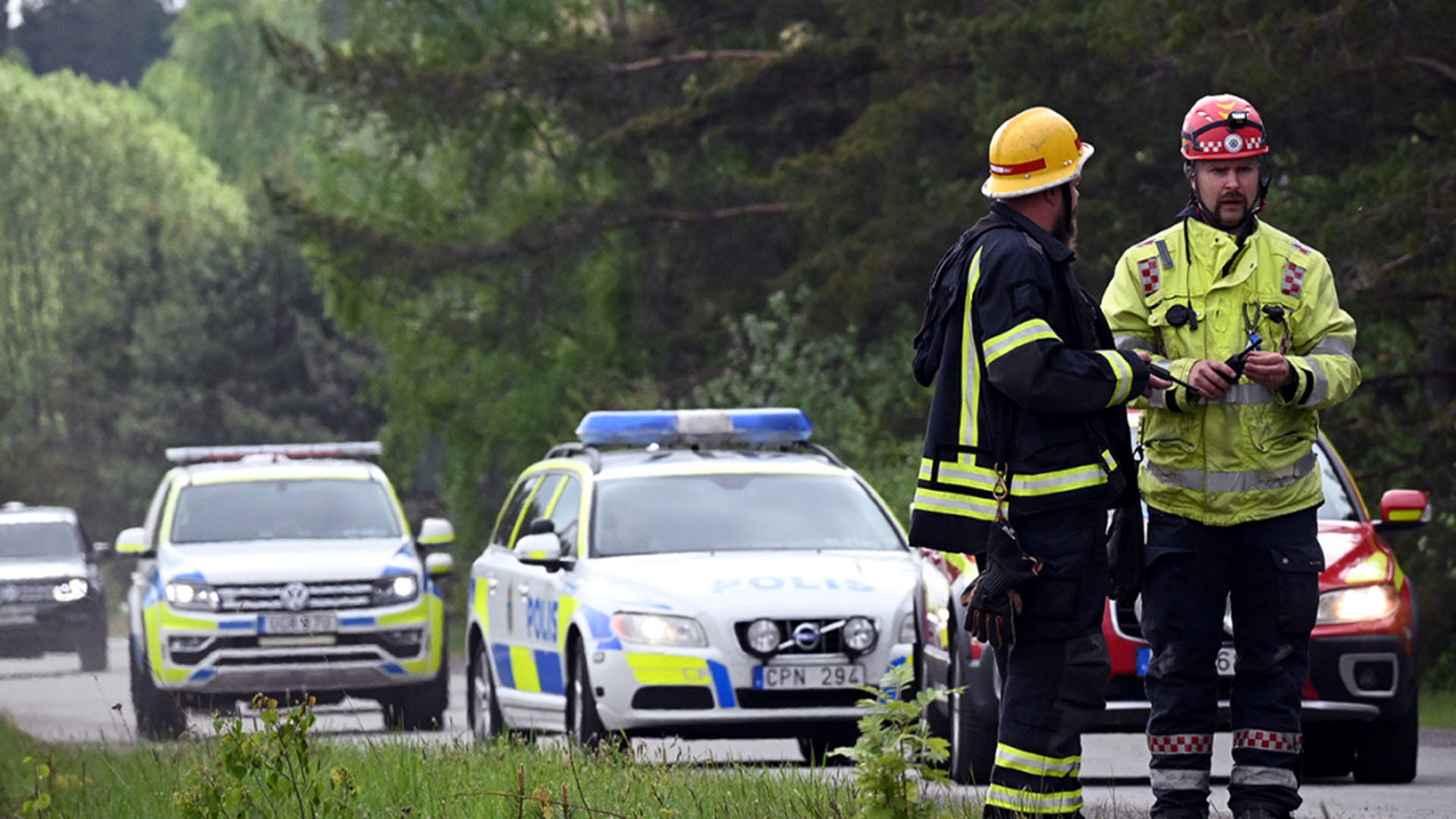 Totalförsvar i praktiken på Axamo flygplats - Försvarsmakten