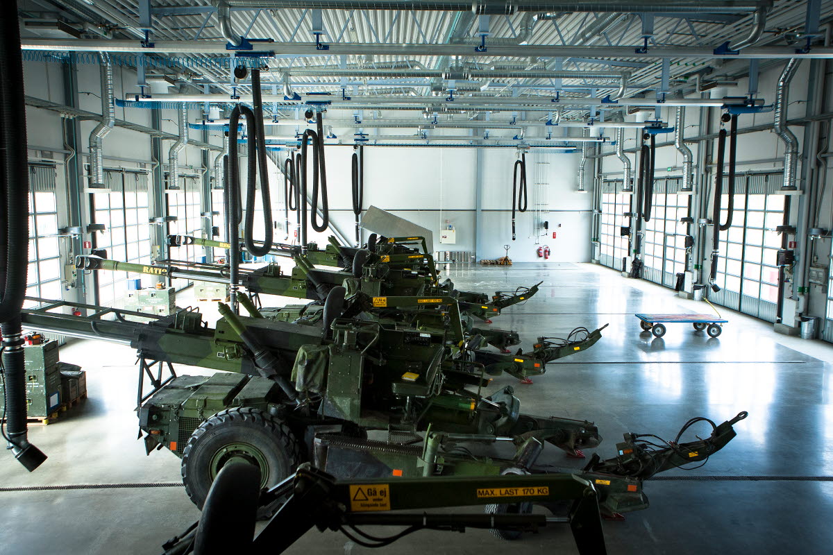 Haubits 77 B - Försvarsmakten