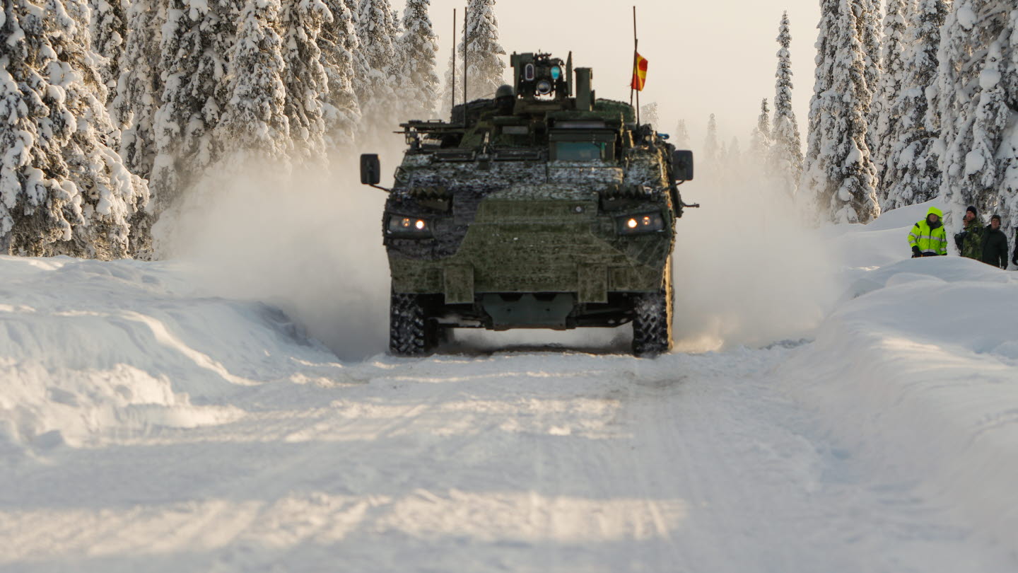 Hårda vintertester i rätt miljö ger tydliga svar - Försvarsmakten