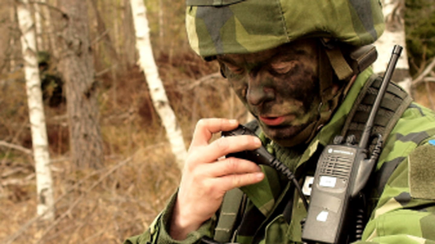 Ingen tid att klia sig i huvudet - Försvarsmakten