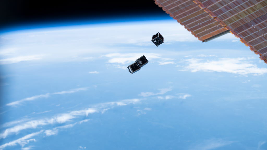 Avtal om utbyte av rymddata med USA - Försvarsmakten