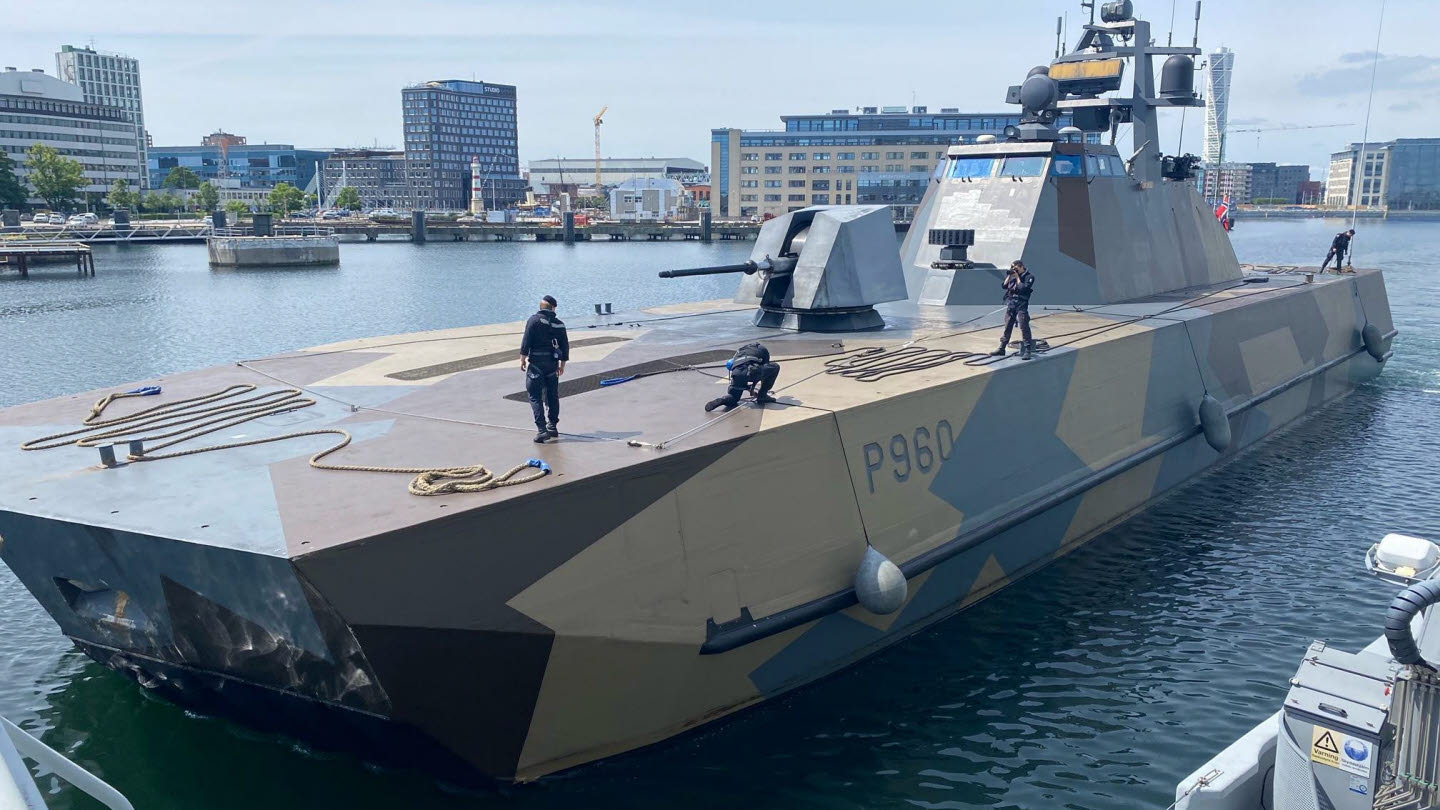 Natofartyg gästar totalförsvarsdagen i Malmö - Försvarsmakten