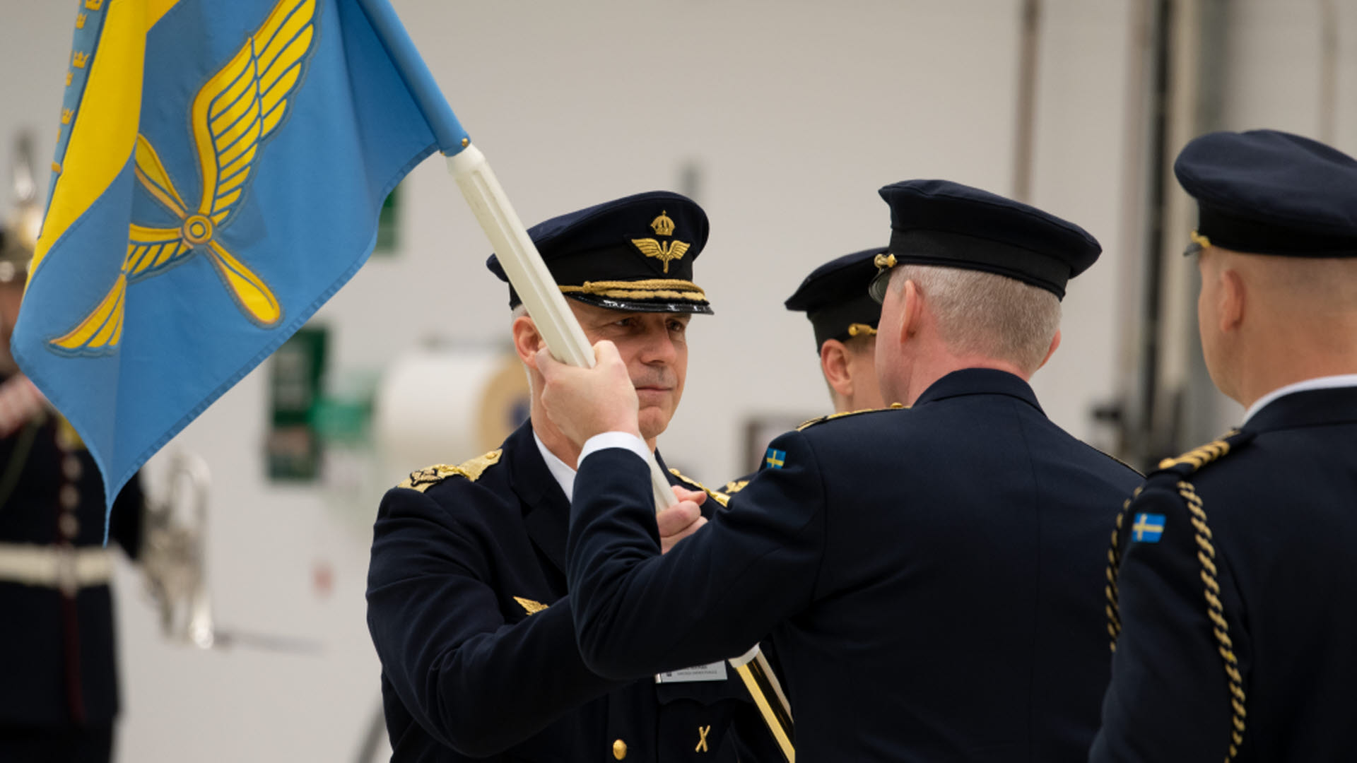 Jonas Wikman tog befälet över flygvapnet - Försvarsmakten