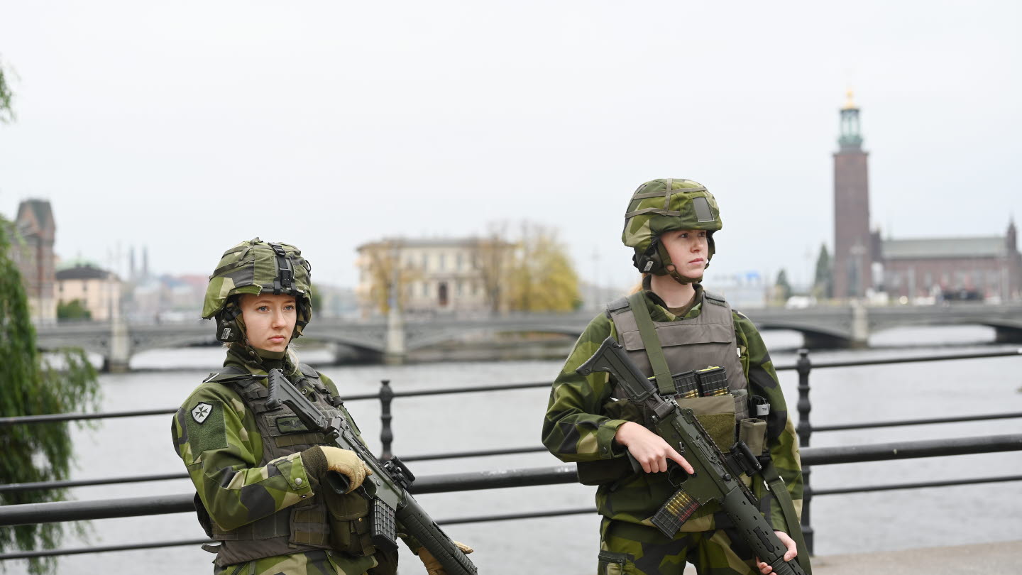 Popular trust in the Swedish Armed Forces at an all-time high - Swedish ...