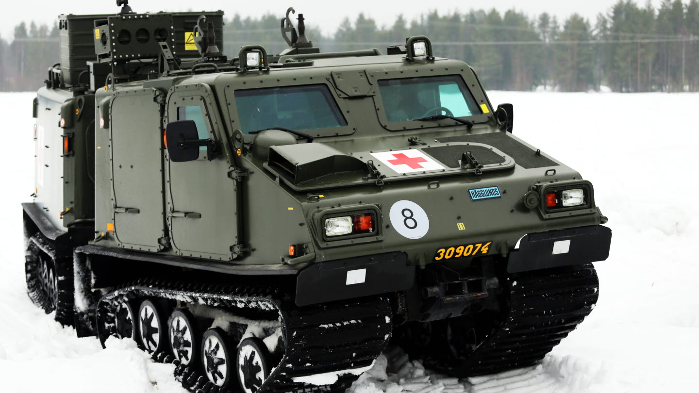 Stort intresse för samarbete kring bandvagnar - Försvarsmakten