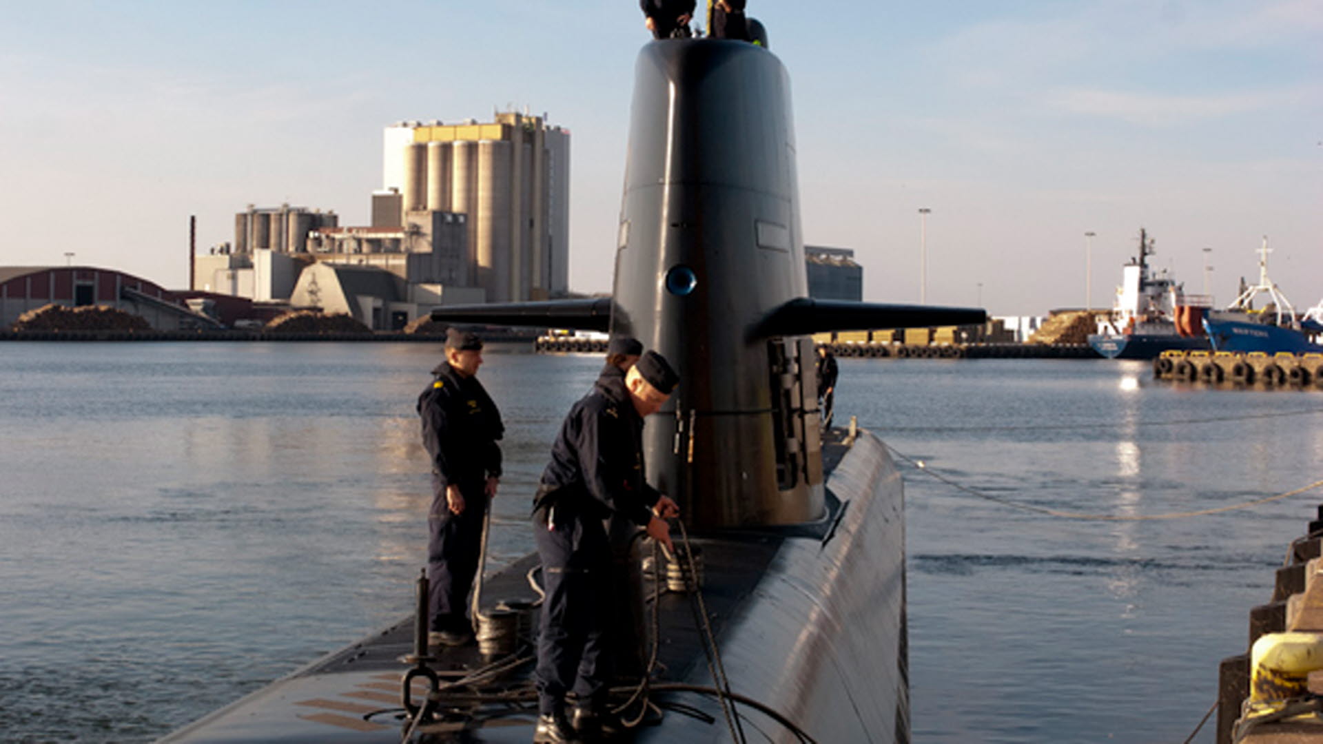 HMS Halland drog publik i Kalmar - Försvarsmakten