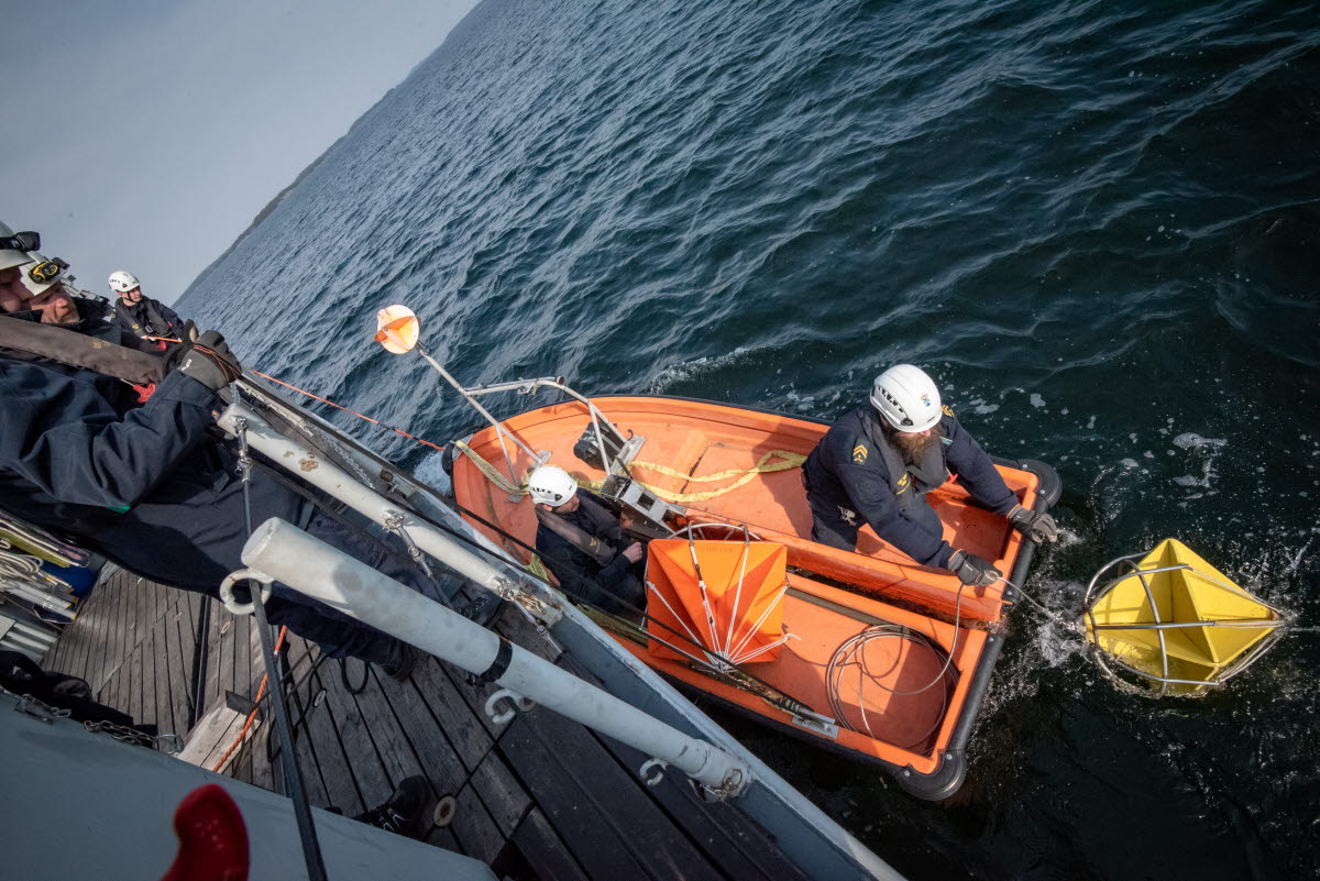 Ett annorlunda uppdrag för HMS Furusund - Försvarsmakten