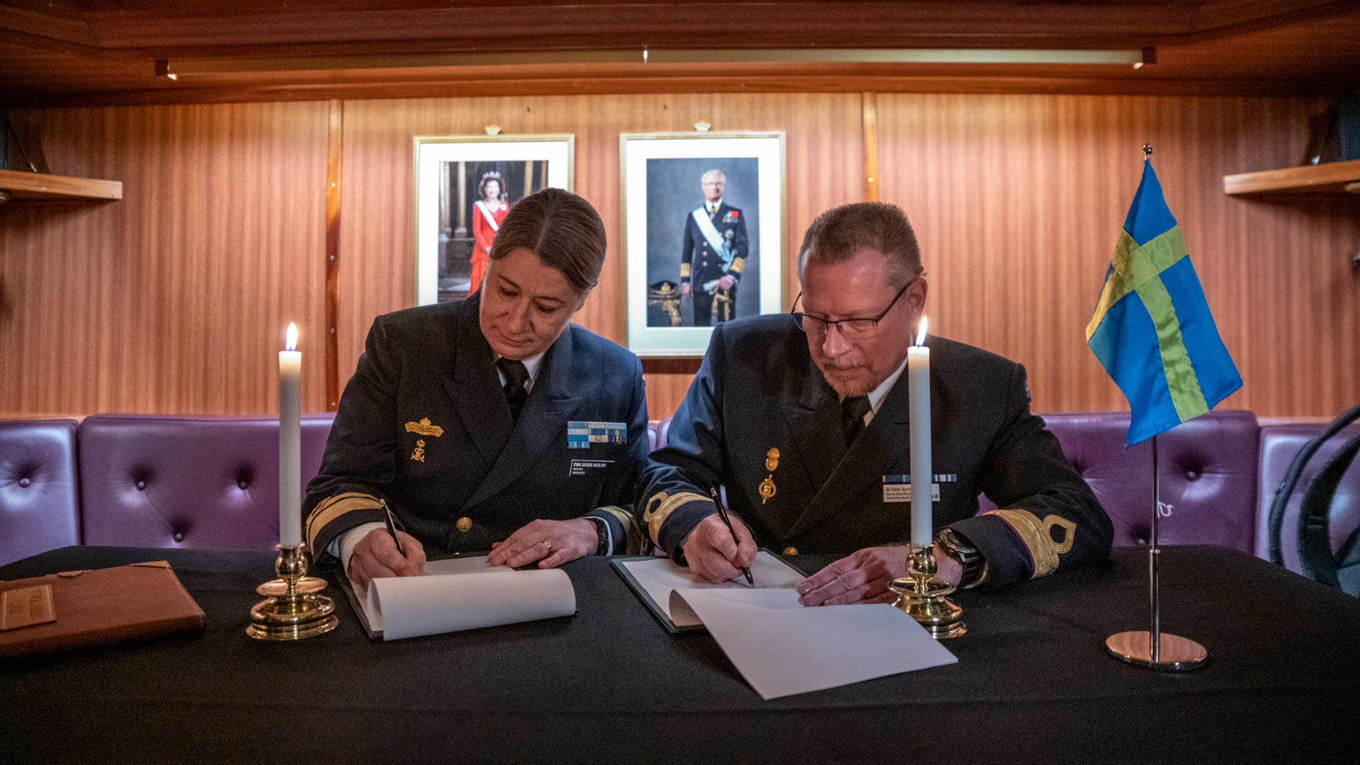 HMS Sundsvall förstärker marinen - Försvarsmakten