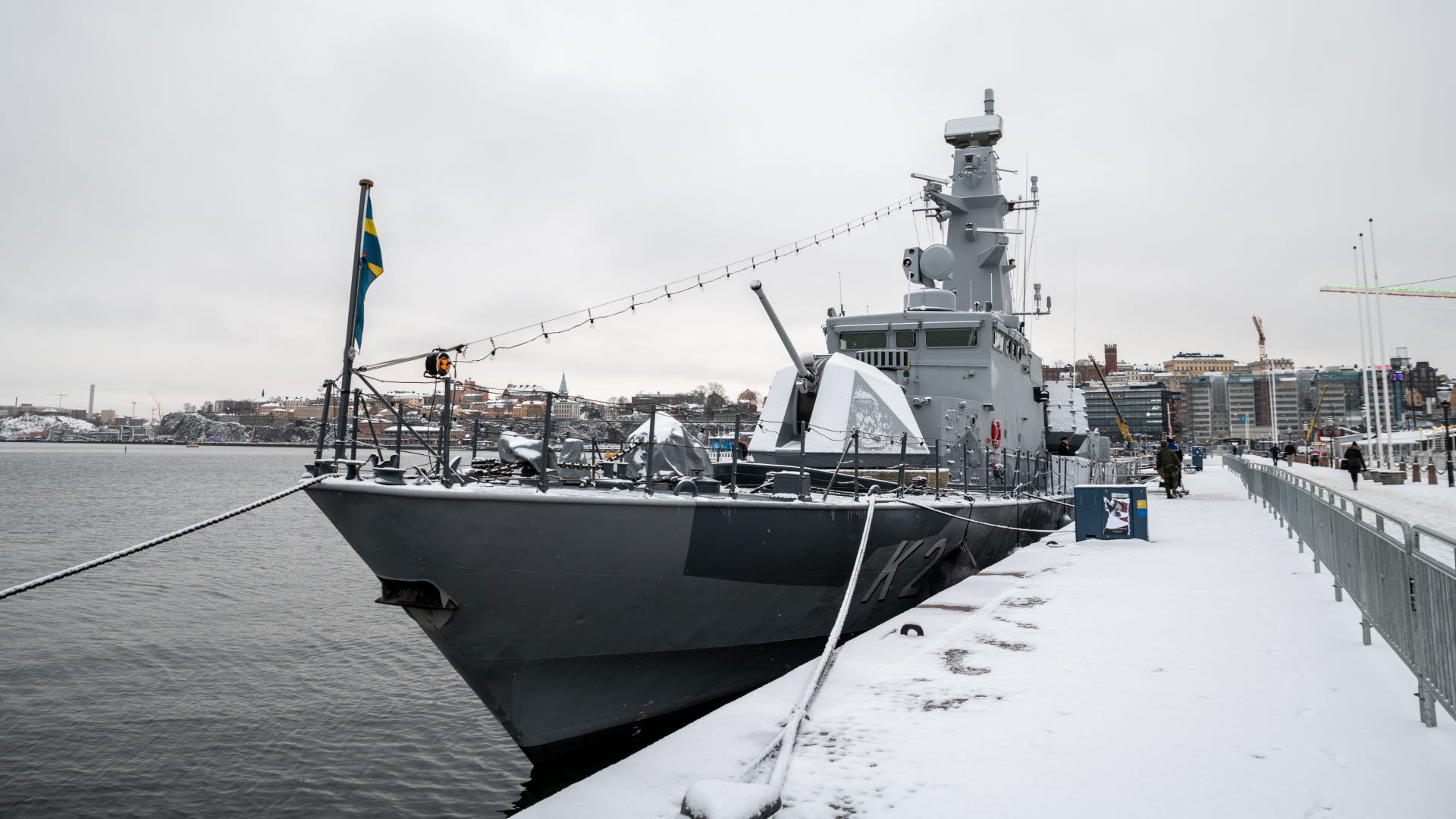 HMS Sundsvall förstärker marinen - Försvarsmakten