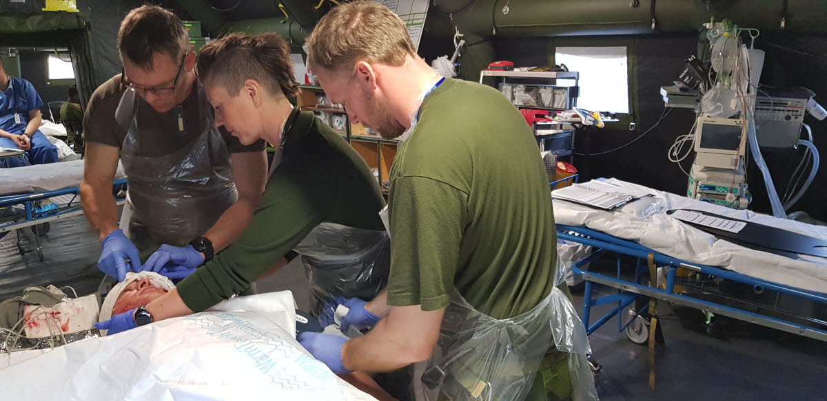 Vigorous Warrior 2019, NATO:s största sjukvårdsövning - Försvarsmakten