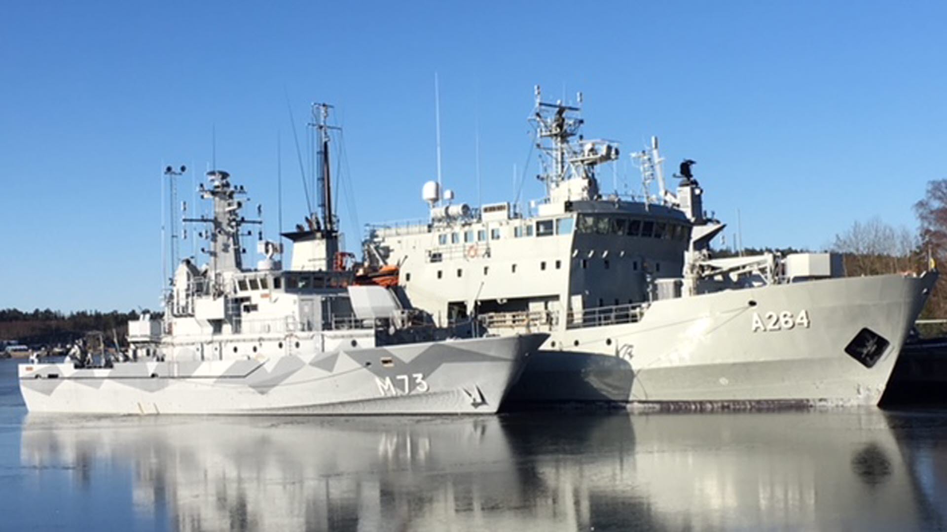 Sjöövervakning i påsktider - Försvarsmakten