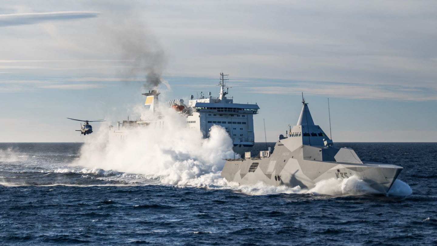 Historic Swedish Force Arrives in Latvia - Swedish Armed Forces