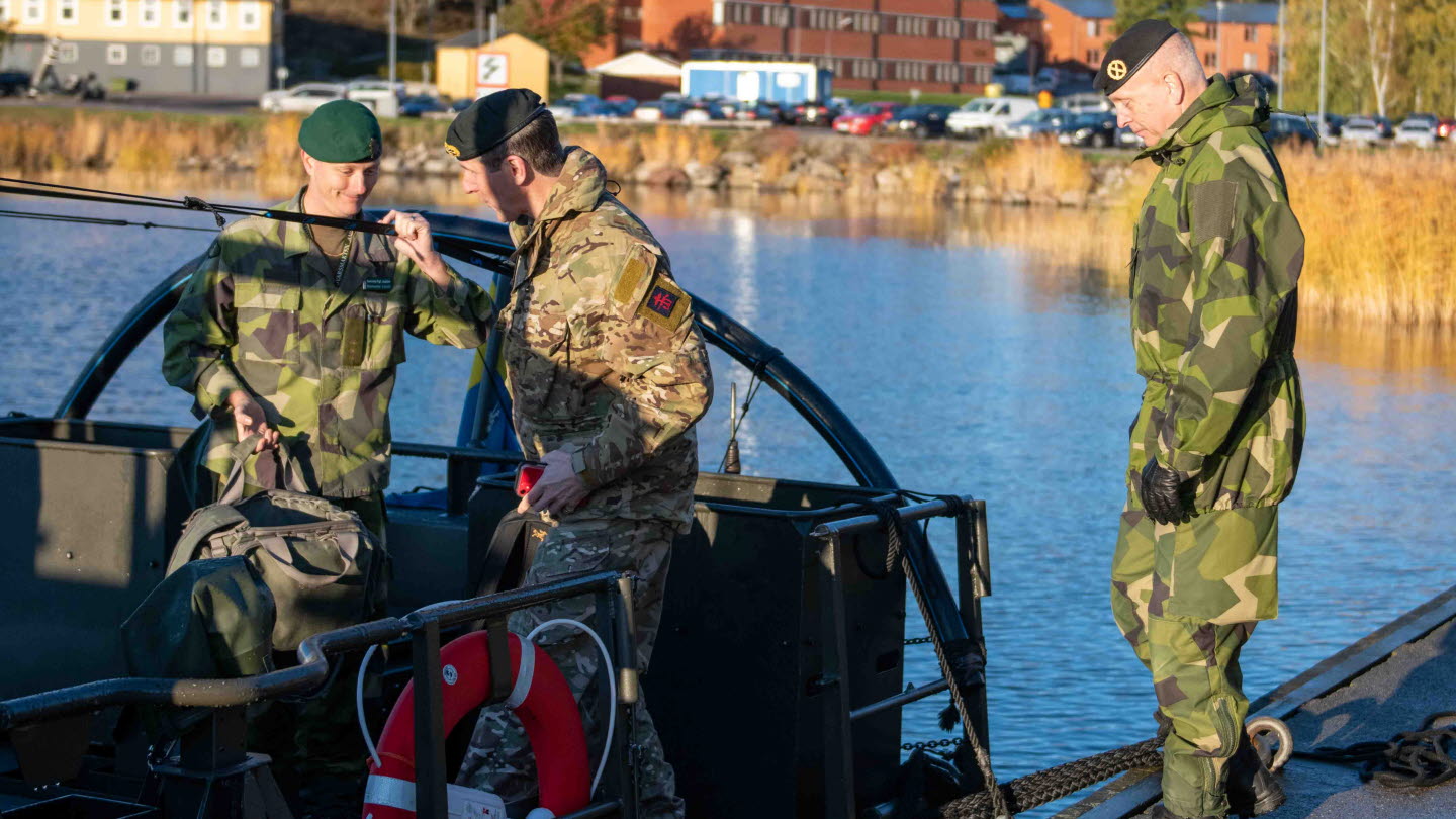 Snabbinsatsstyrkan JEF bidrar till avskräckningen - Försvarsmakten