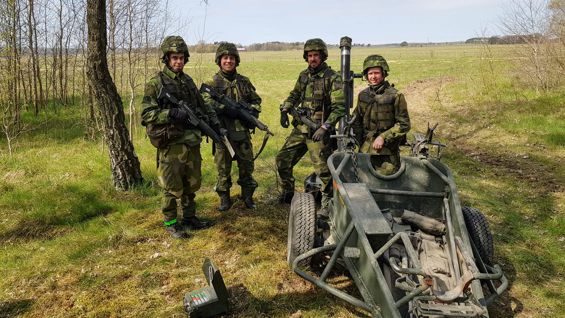 Bomber och granater vilken repetitionsutbildning! - Försvarsmakten