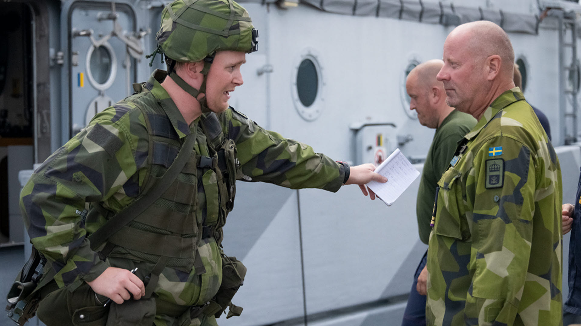 Skarpa minor röjs under marinens höstövning - Försvarsmakten