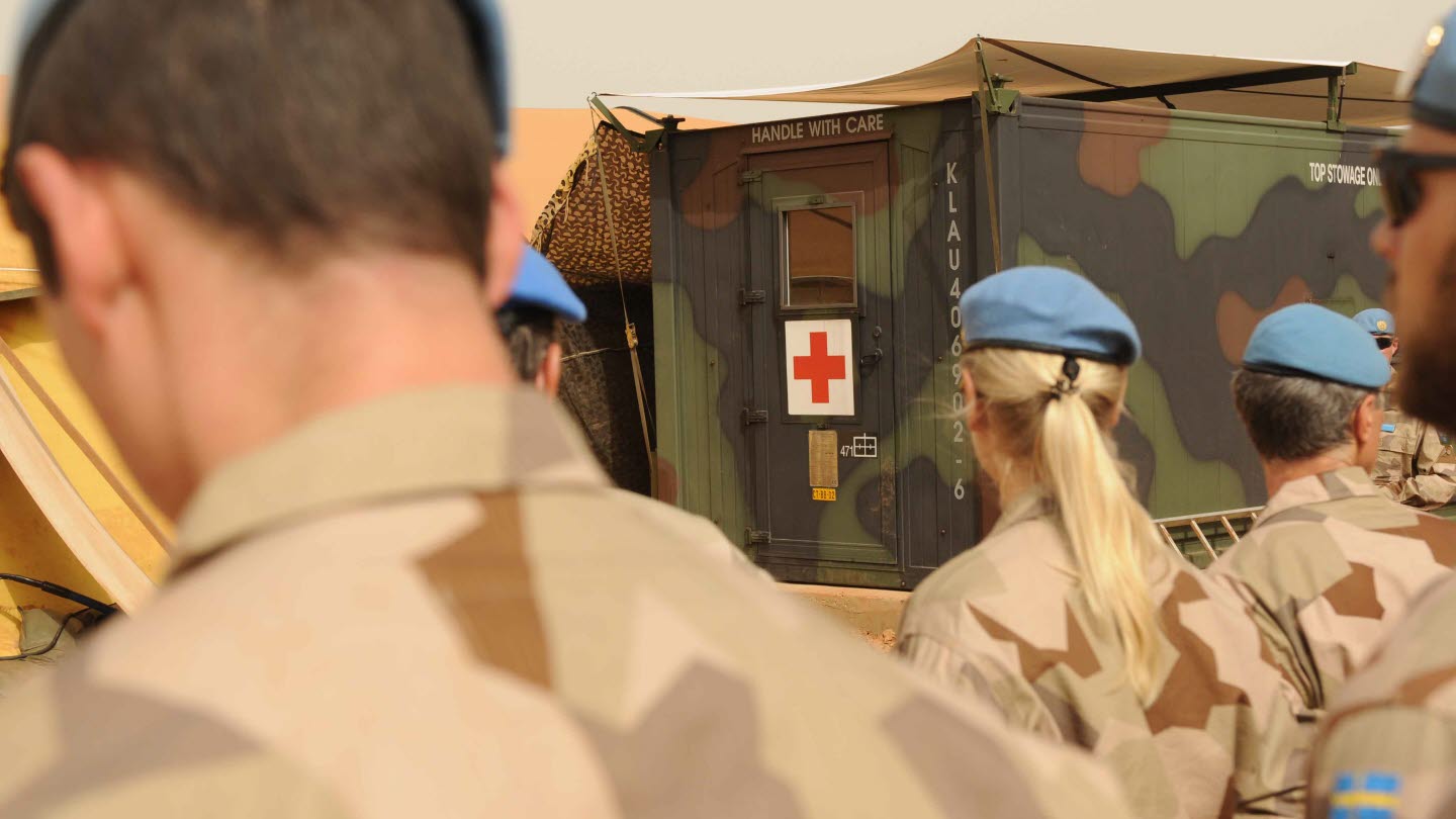 Blood container solves logistical challenge - Swedish Armed Forces