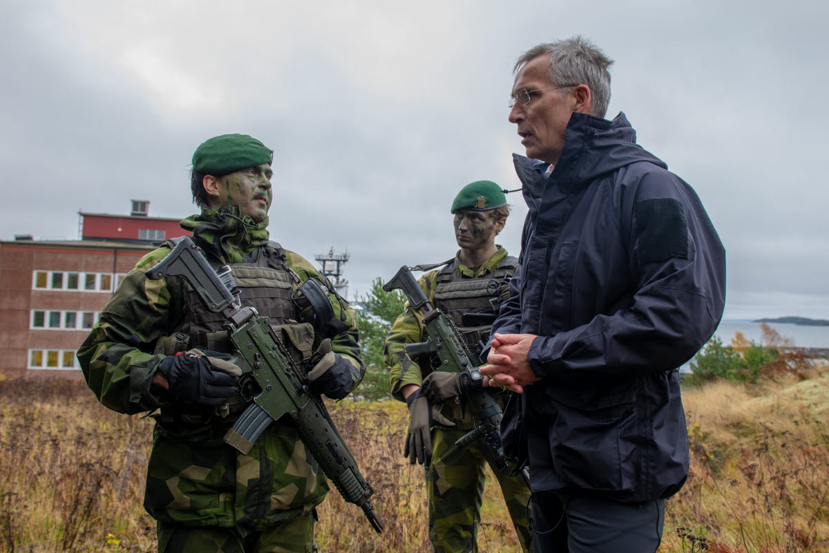 Stoltenberg: "I’m impressed by the professionalism of the Swedish ...