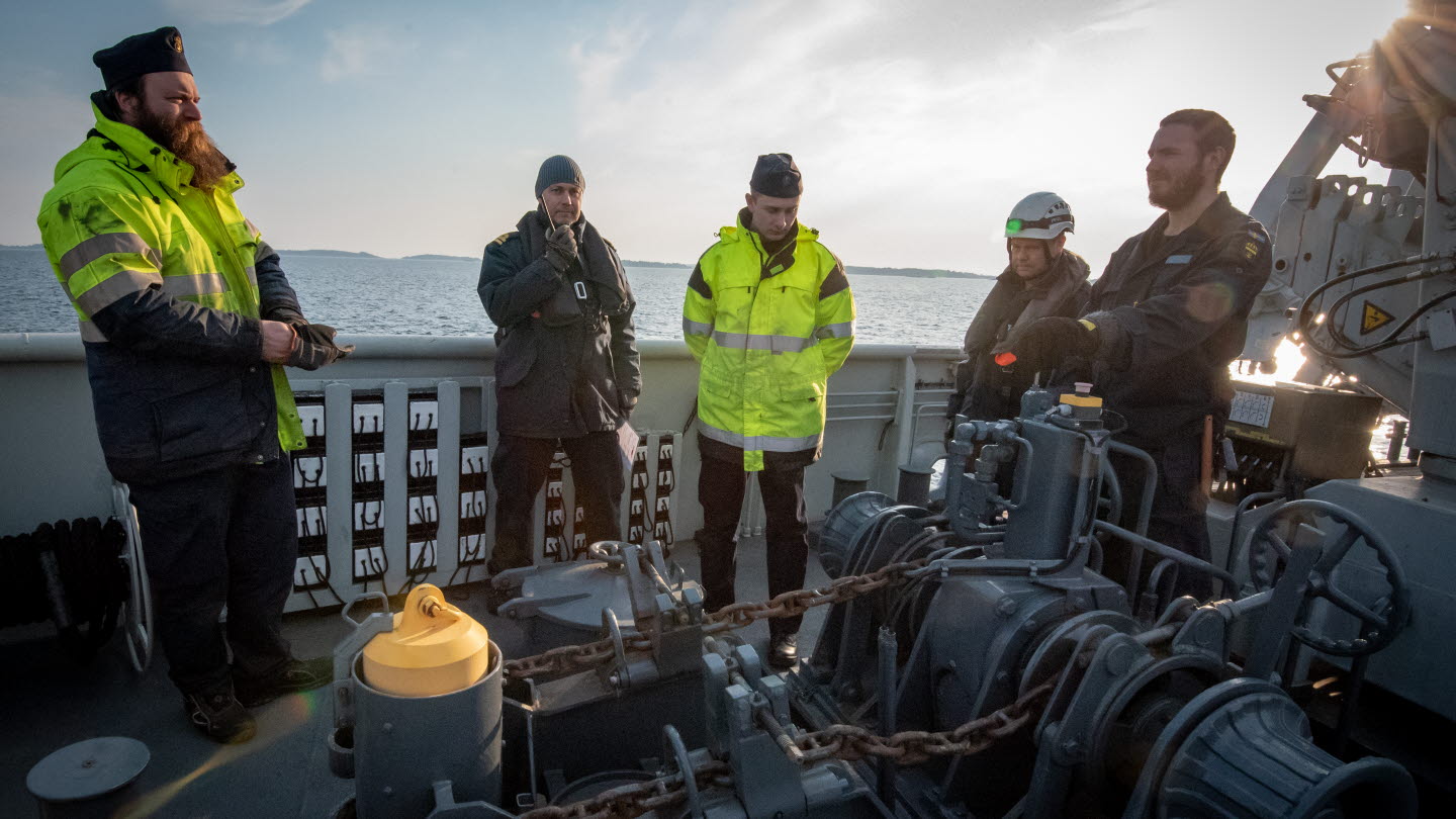 Ett annorlunda uppdrag för HMS Furusund - Försvarsmakten