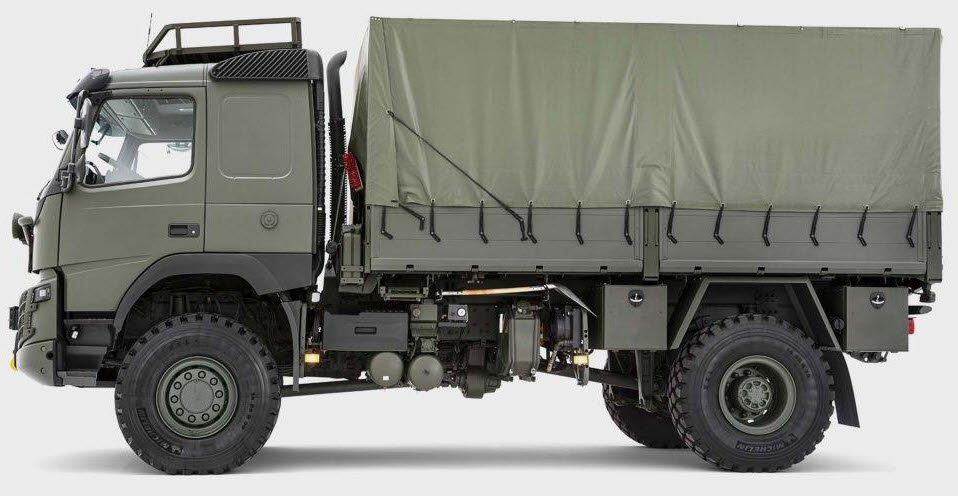 Försvarsmakten växer och beställer fler lastbilar - Försvarsmakten
