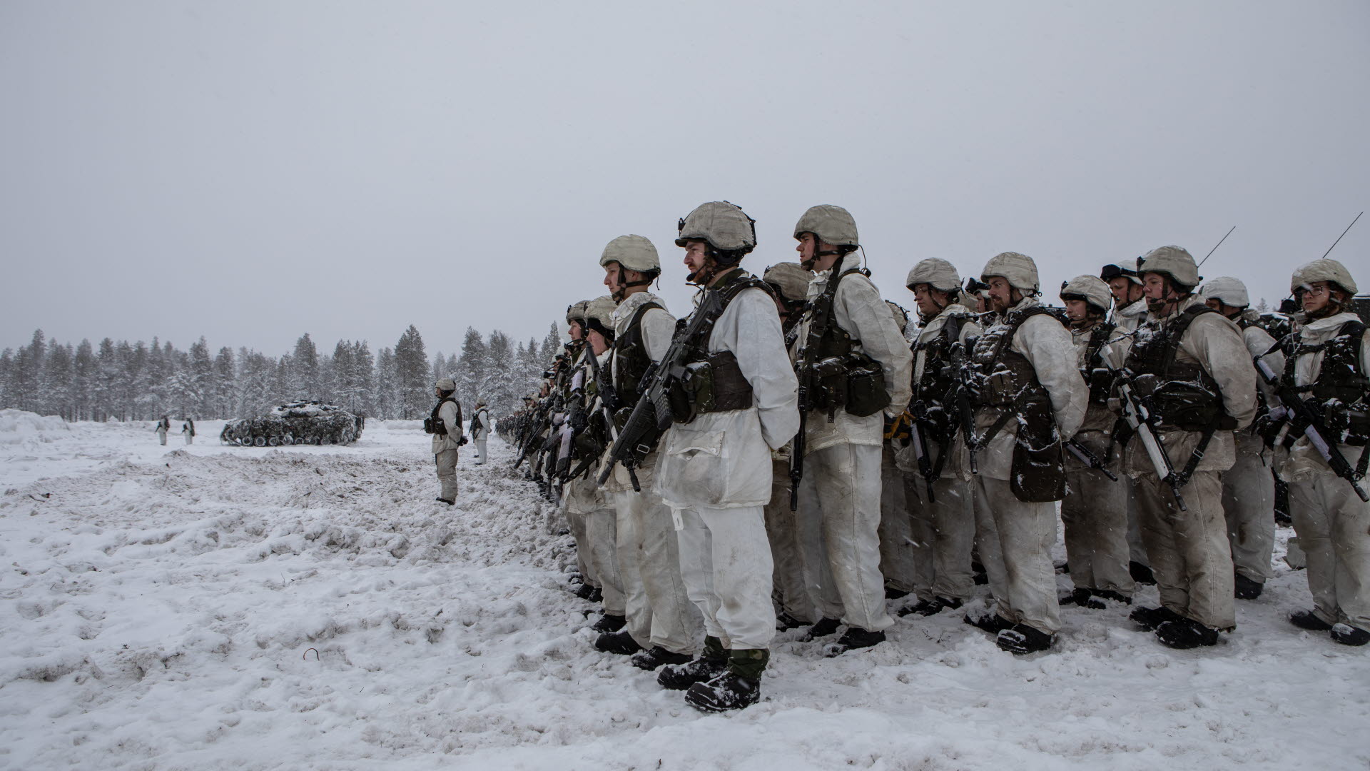 Ready for winter warfare - Swedish Armed Forces