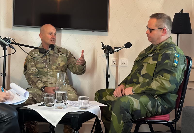 NATO's Top General Delivers Message to the Swedish Armed Forces ...