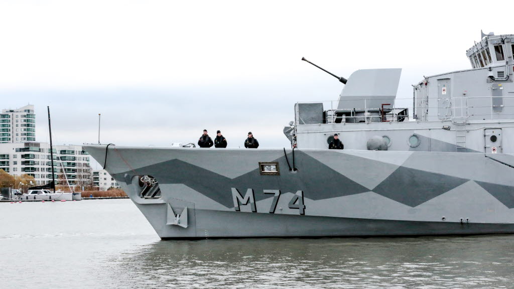 Stor marinövning i Östersjön startar - Försvarsmakten