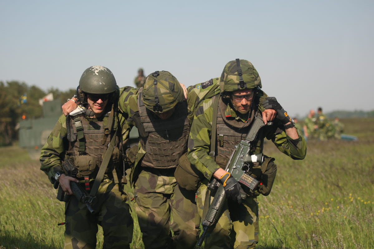 All the bits of the combat puzzle - Swedish Armed Forces