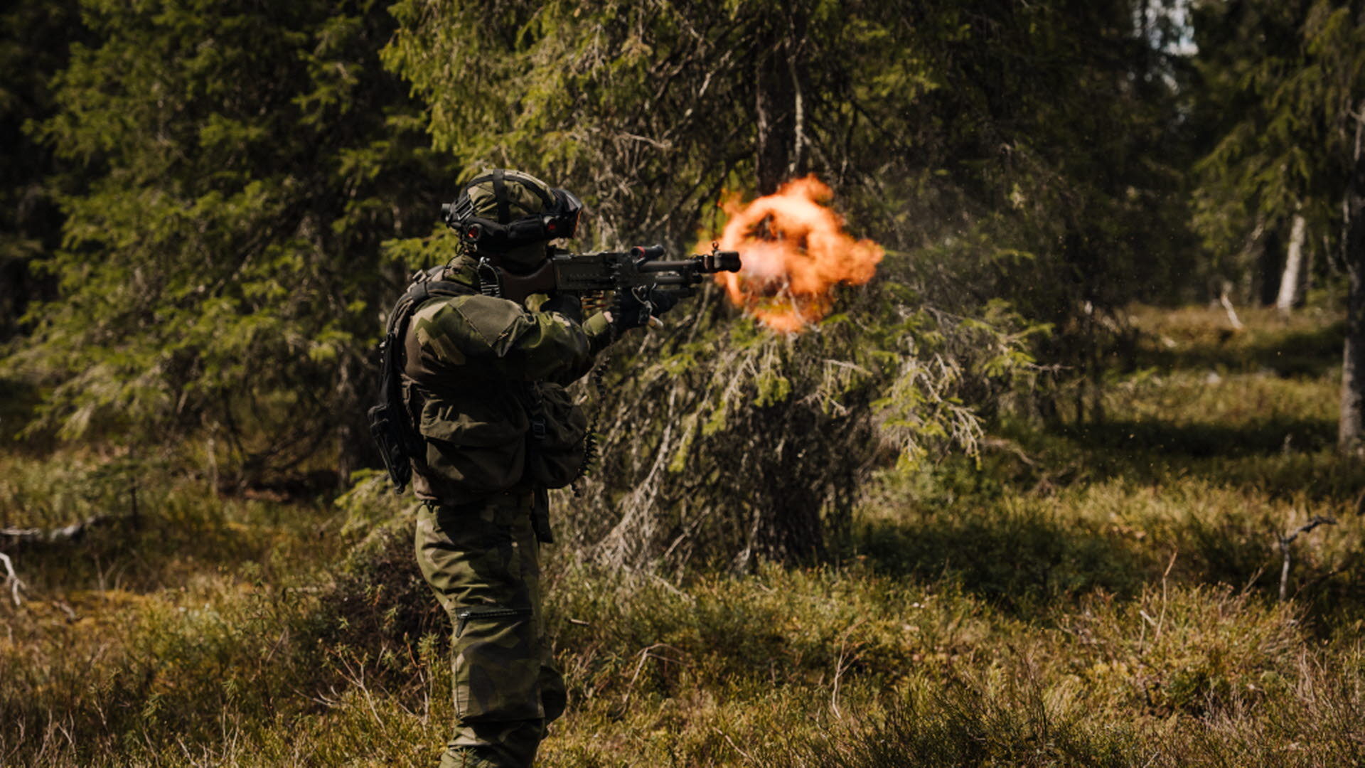 Eld upphör – Northern Star 2025 är avslutad - Försvarsmakten