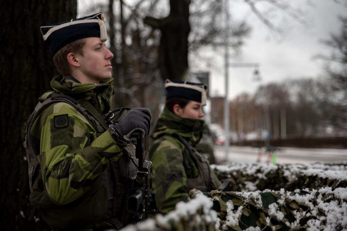 Ökad militär närvaro i Stockholm - Försvarsmakten