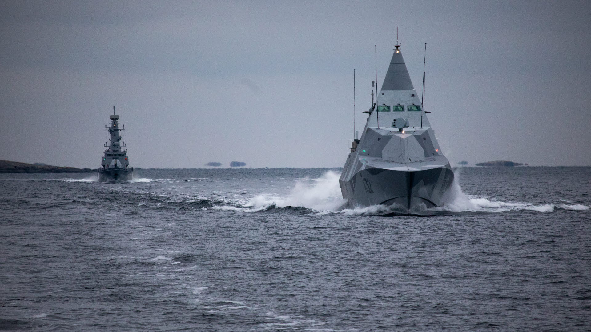Svenska marinen deltar i finska storövningen - Försvarsmakten