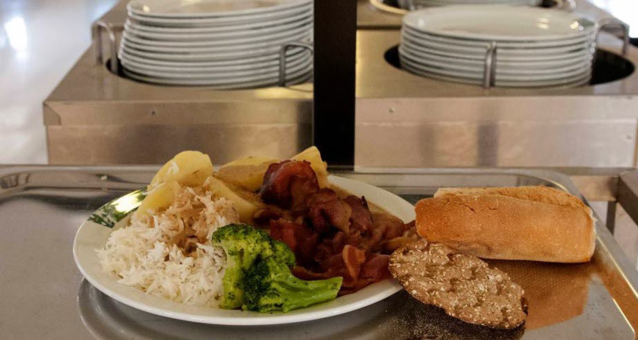 ”Vi har tillräckligt med mat här” - Försvarsmakten