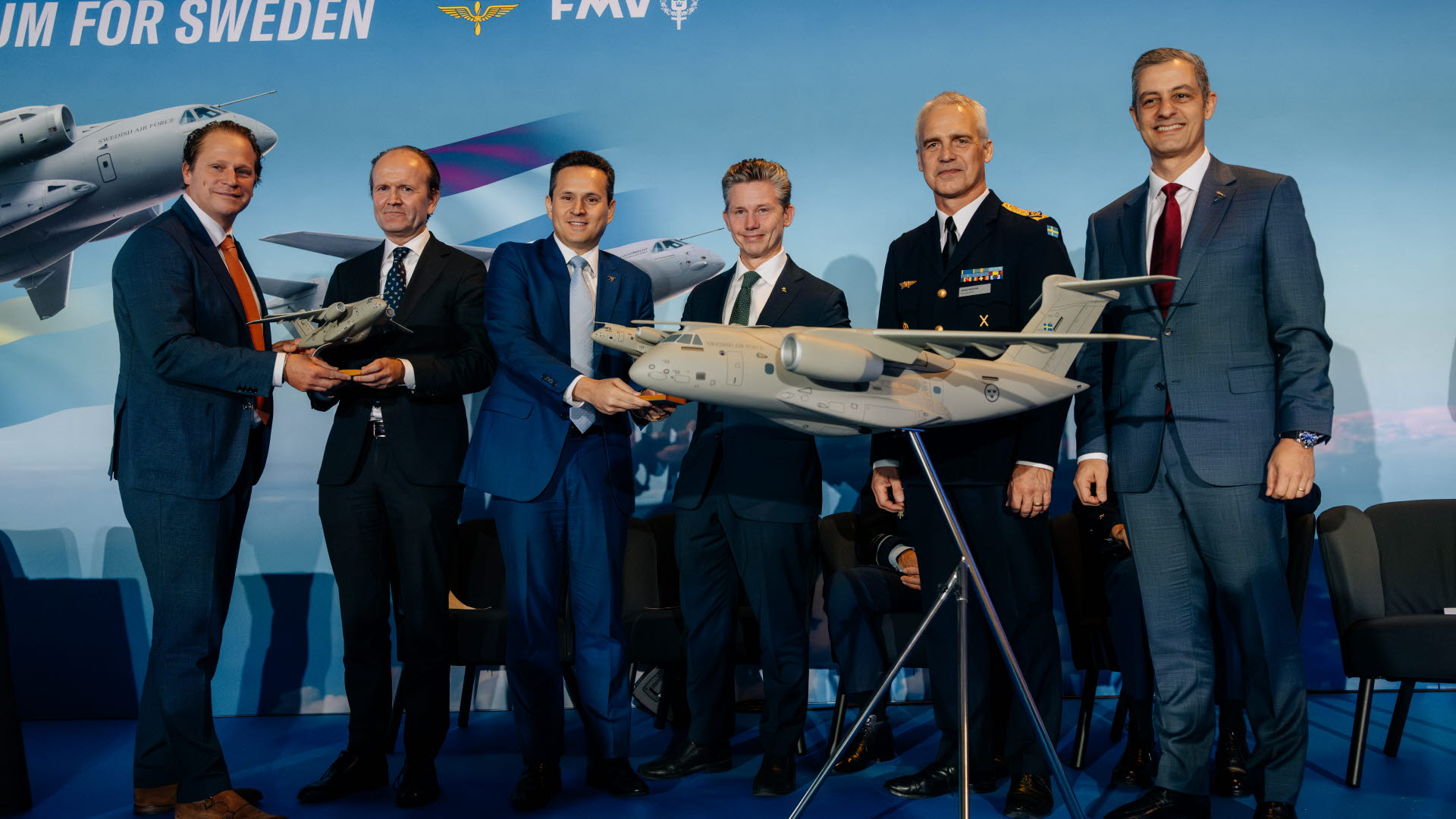 Ceremony for the Air Force’s New C-390 Transport Aircraft - Swedish ...