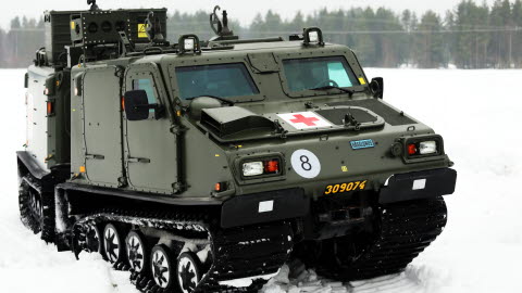 Stort intresse för samarbete kring bandvagnar - Försvarsmakten
