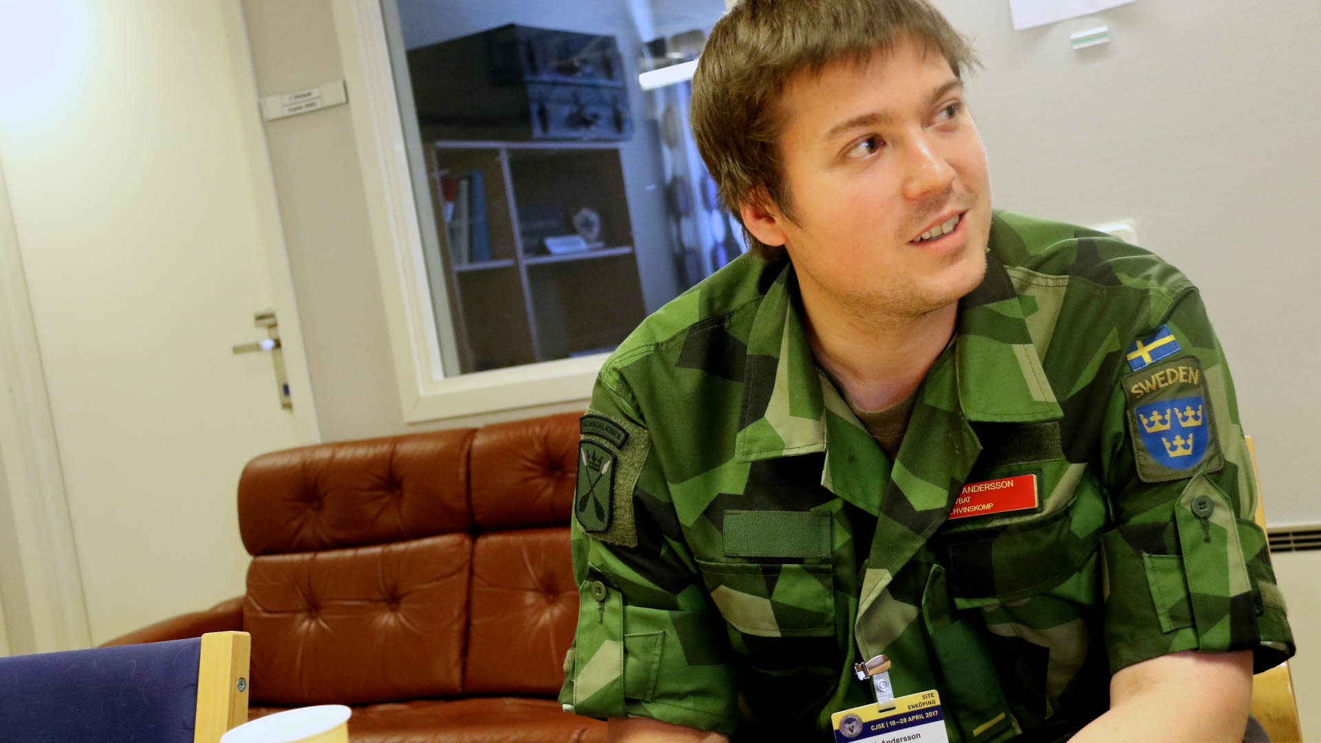 Behind the scenes, and a vital part - Swedish Armed Forces