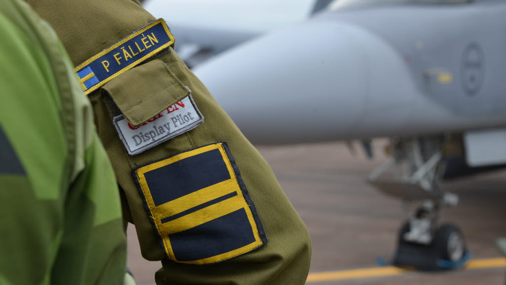 Teamwork bakom prisad flyguppvisning - Försvarsmakten