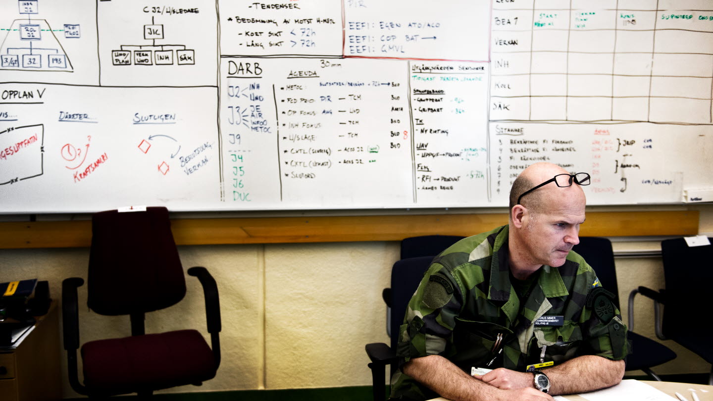 Krigsförbandet Rörlig operativ ledning läggs ner - Försvarsmakten