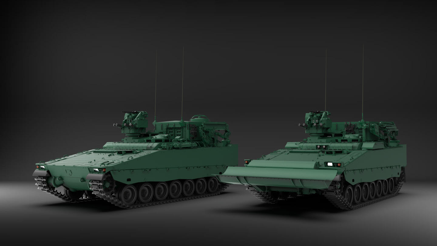 Nya versioner av stridsfordon 90 till armén - Försvarsmakten
